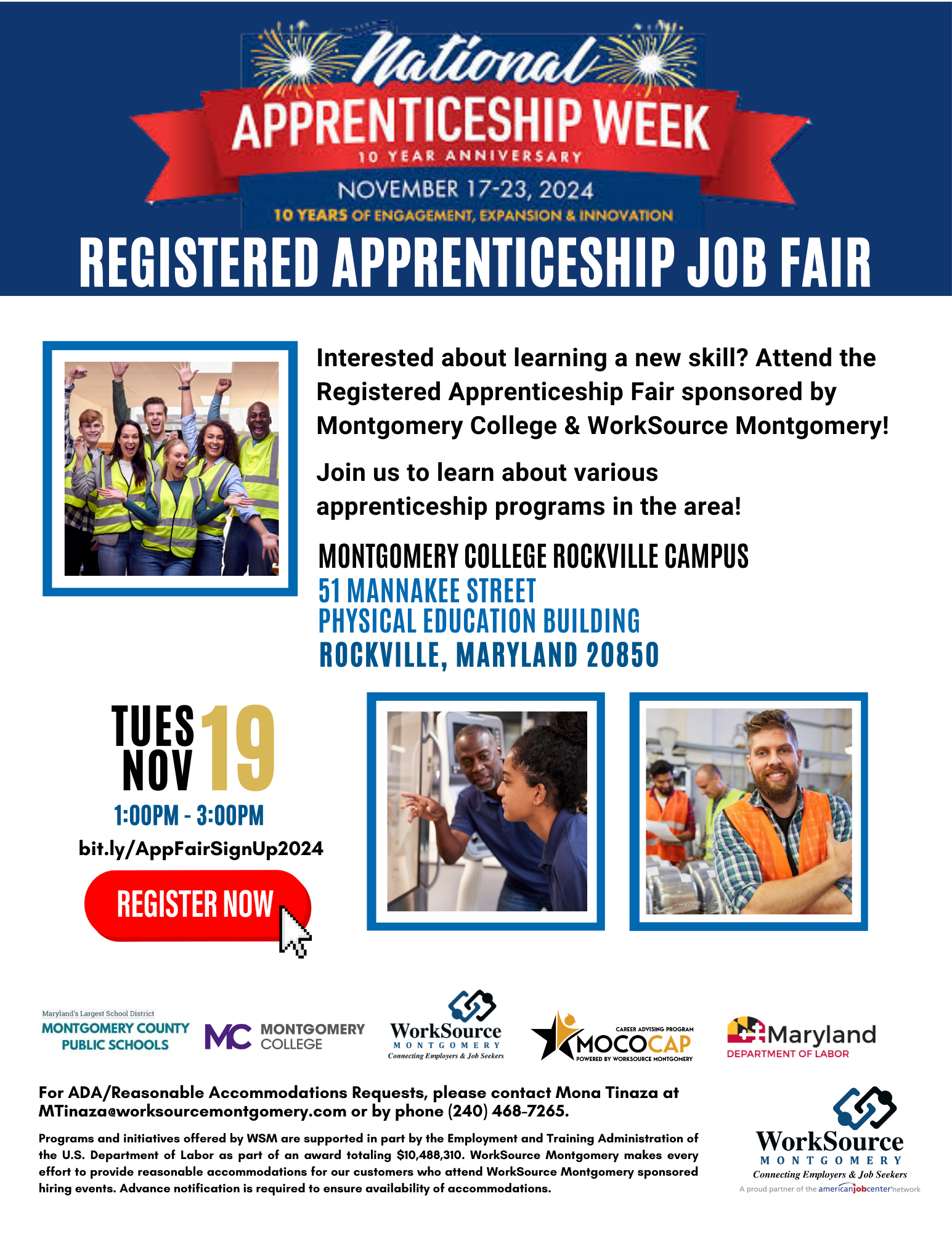 Registered Apprenticeship Fair | WorkSource Montgomery