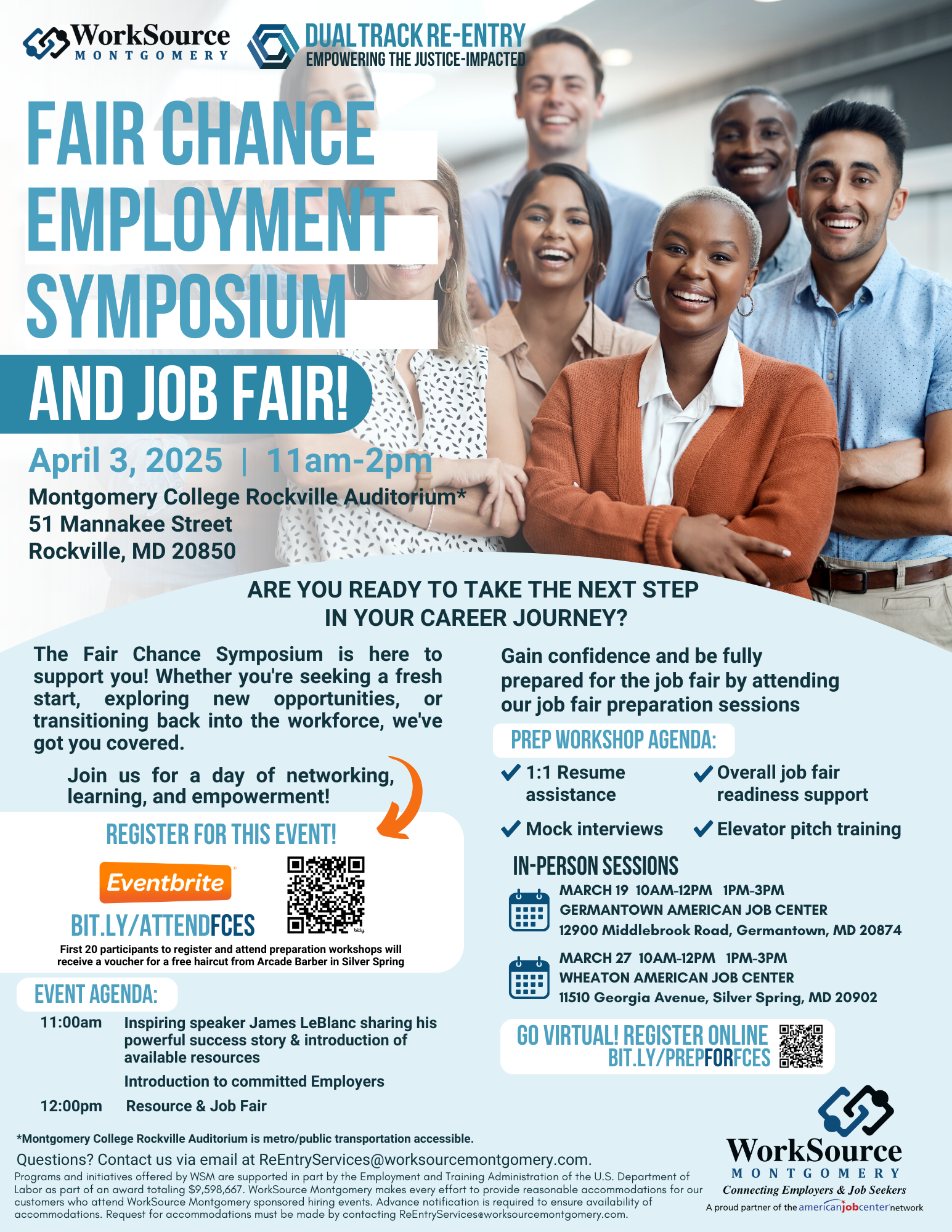 Fair Chance Symposium and Job Fair | WorkSource Montgomery