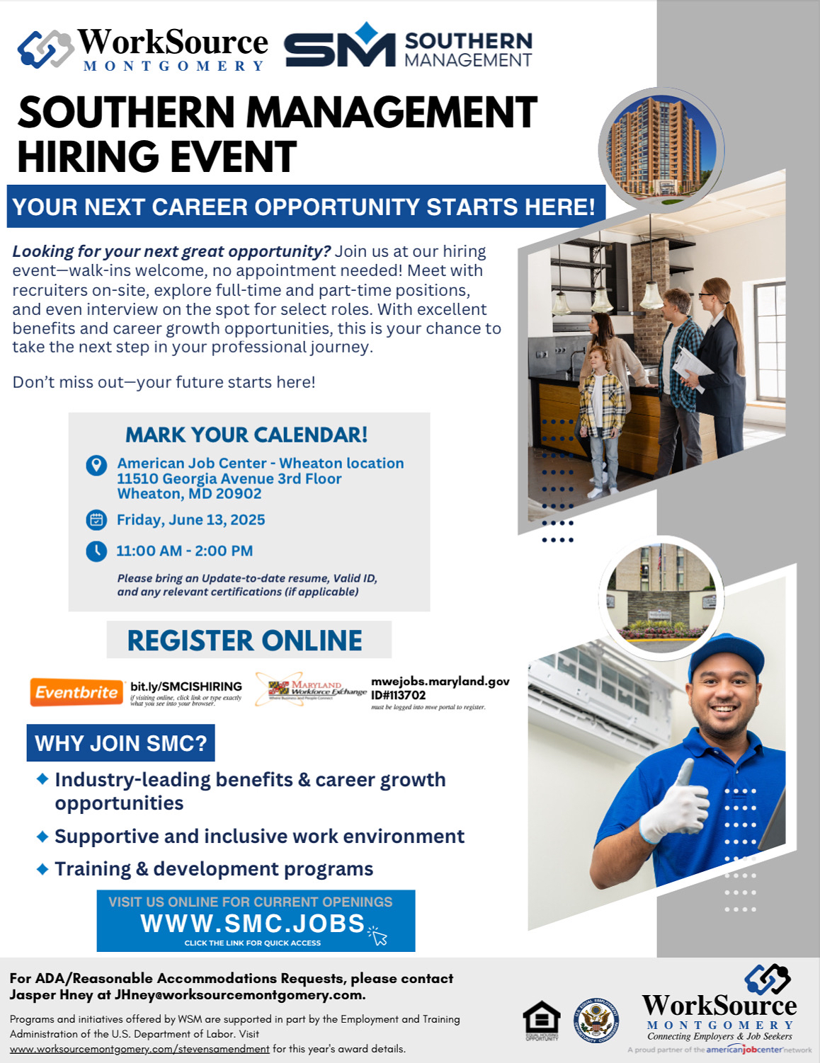 Southern Management Hiring Event | WorkSource Montgomery